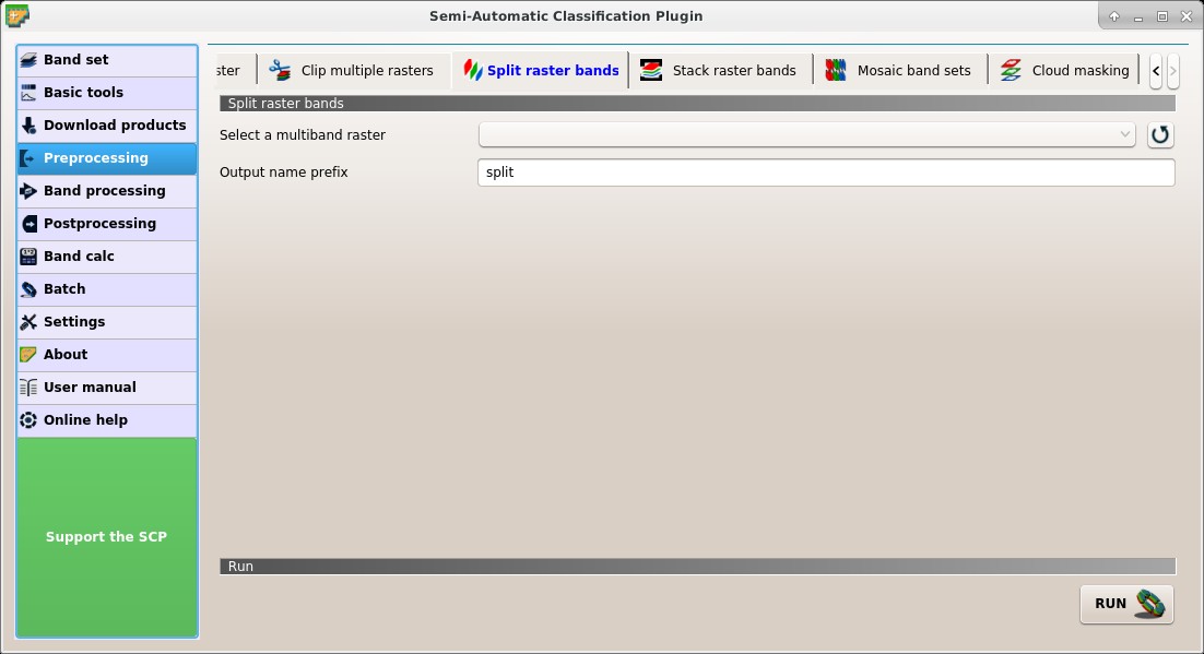 4. Main Interface Window — Semi-Automatic Classification Plugin 6.4.0.2 ...